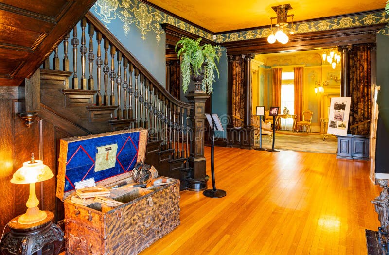 Interior View of the Henry Overholser Mansion Editorial Stock Photo ...