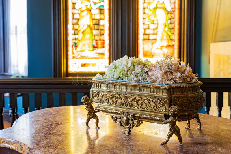 Interior View of the Henry Overholser Mansion Editorial Stock Image ...