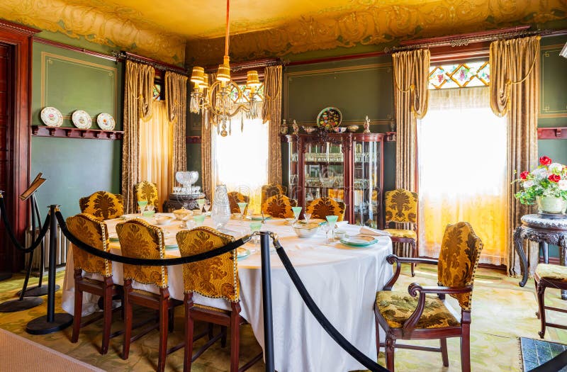 Interior View of the Henry Overholser Mansion Editorial Stock Photo ...