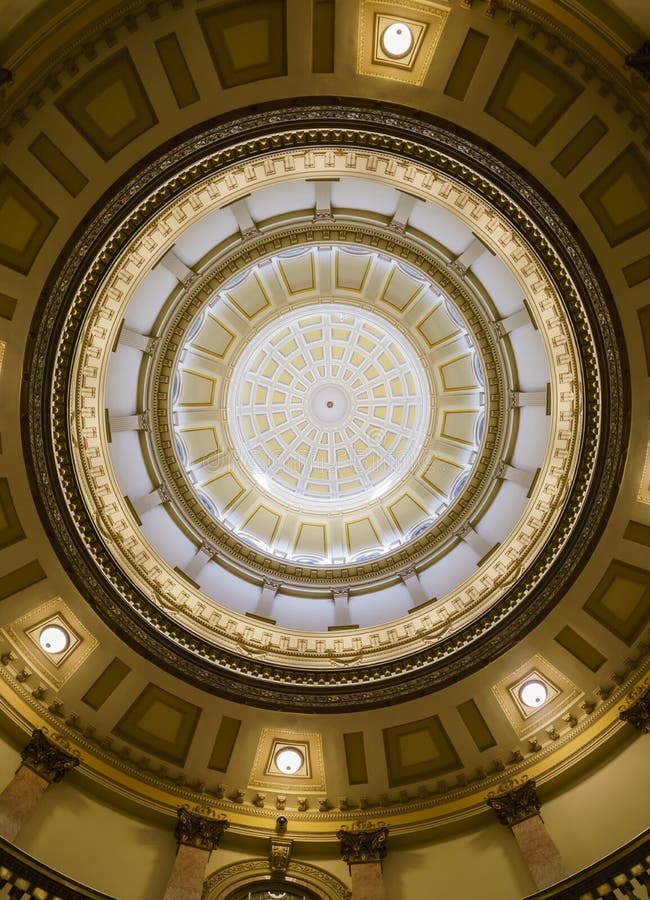 Interior View of the Historical Colorado State Capitol Stock Image ...