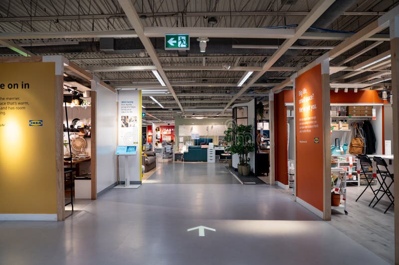 The Interior View of IKEA Store. Editorial Stock Photo - Image of brand, market: 319185858
