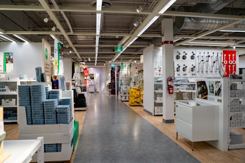 The Interior View of IKEA Store. Editorial Stock Photo - Image of table ...
