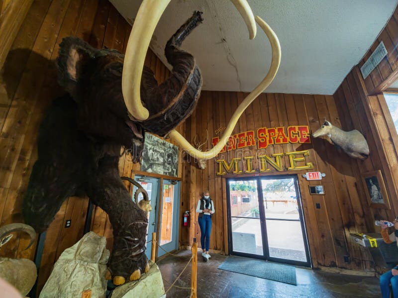 Interior View of the Inner Space Cavern Editorial Photography - Image ...