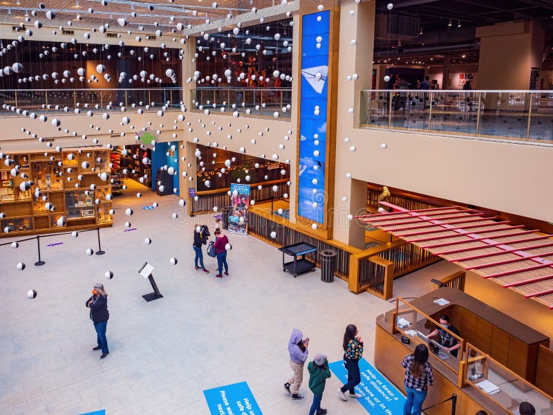 Interior View of the Interesting Science Museum Oklahoma Editorial ...