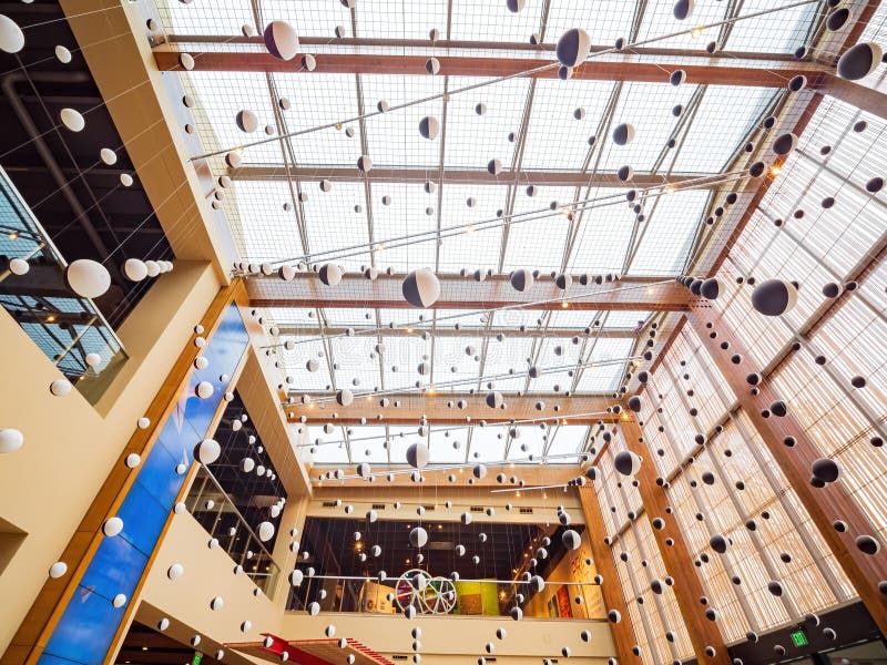 Interior View of the Interesting Science Museum Oklahoma Editorial ...