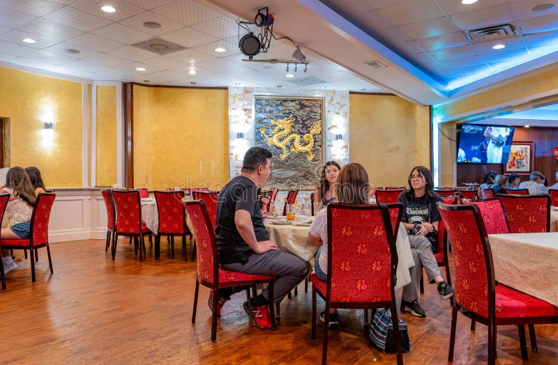 Interior View of the Kirin Court Dim Sum Restaurant Editorial Stock ...