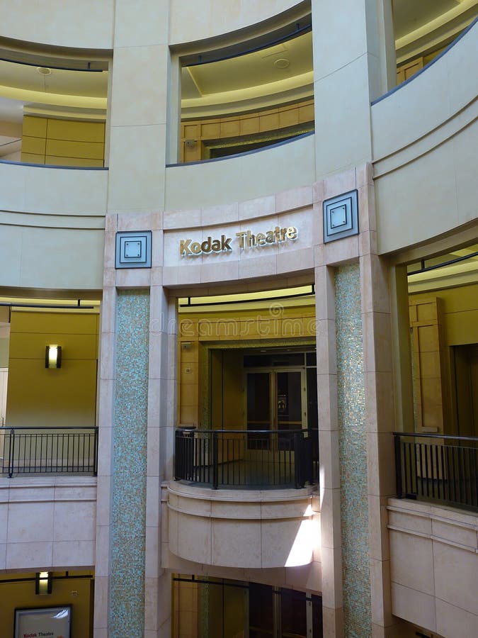 Interior View of the Kodak Theatre Editorial Image - Image of angeles ...