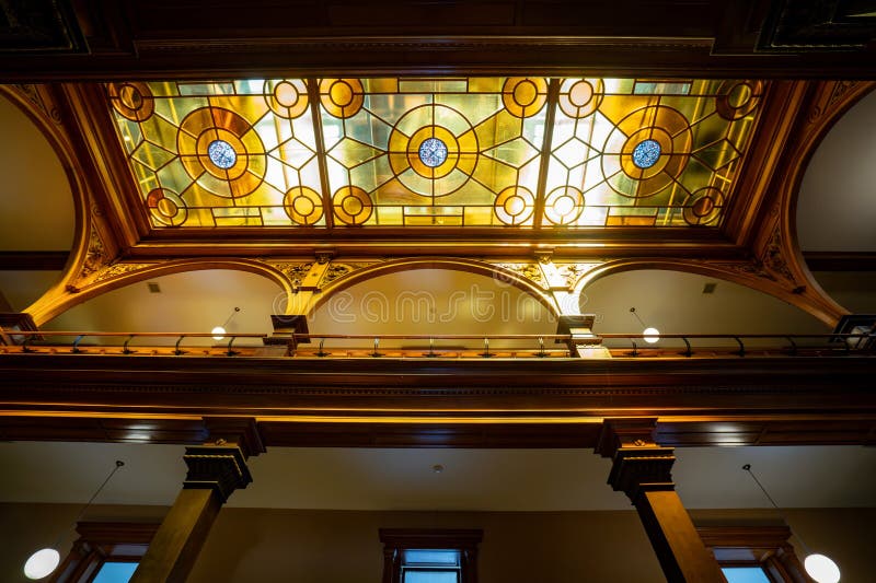 Interior View of the Legislative Assembly of Ontario. Editorial ...