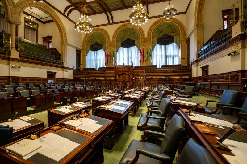 Interior View of the Legislative Assembly of Ontario. Editorial Photo ...