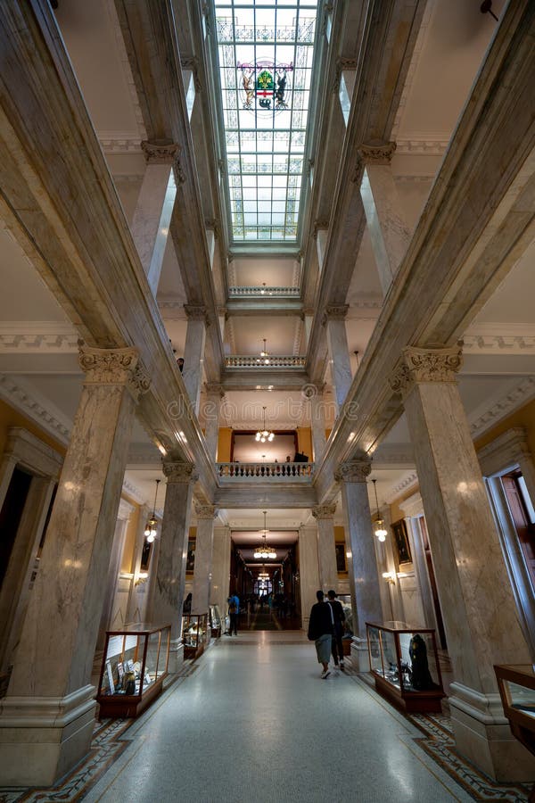 Interior View of the Legislative Assembly of Ontario. Editorial Stock ...