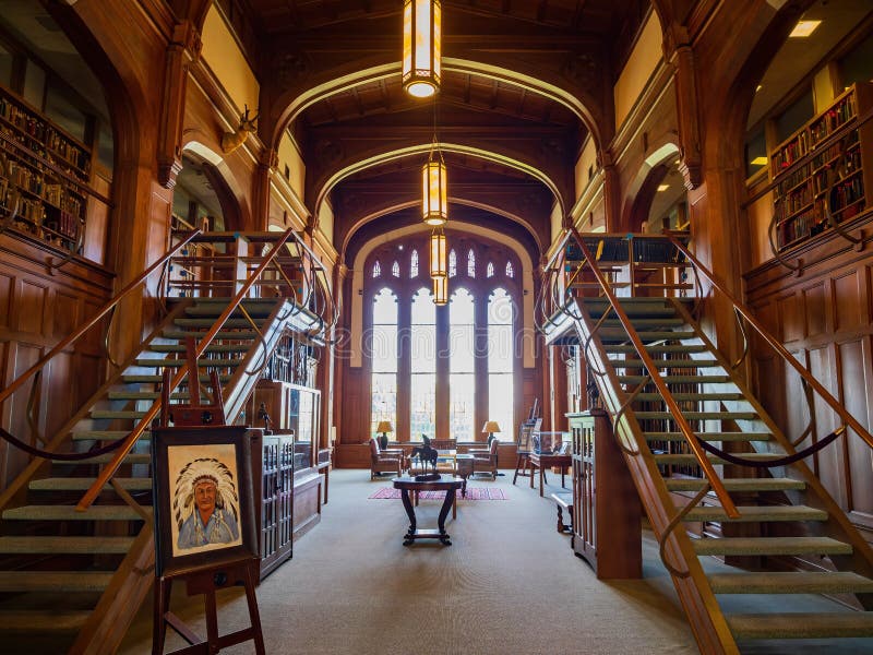 Interior View of the Library of Law School Editorial Stock Image ...