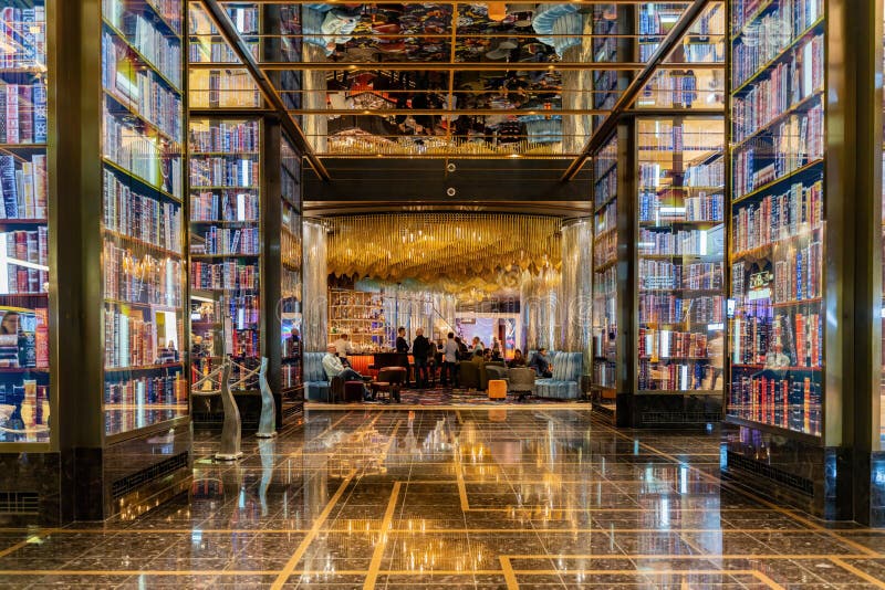 Interior View of the Lobby in the Cosmopolitan Editorial Photography ...