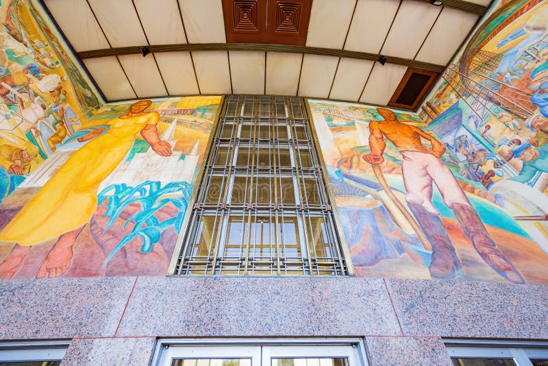 Interior View of the Louisiana State Exhibit Museum Editorial Photo ...