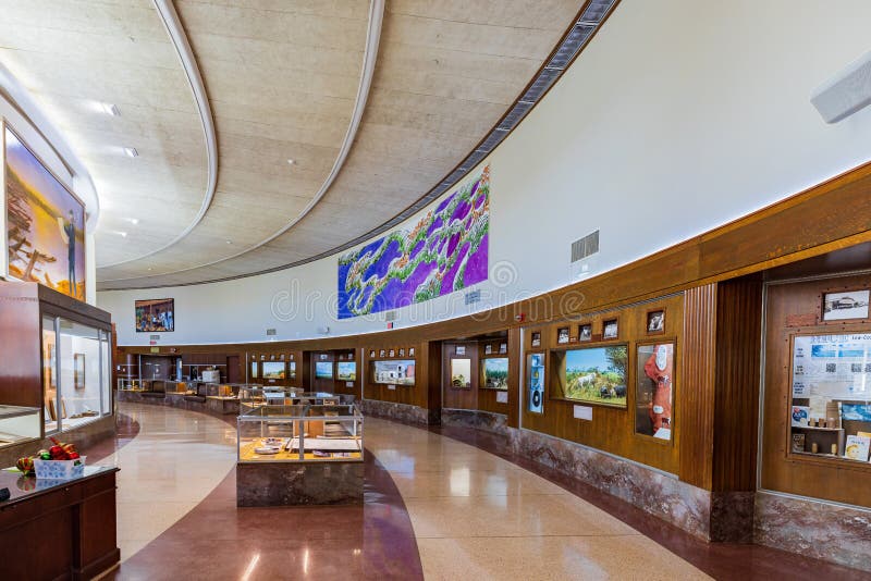 Interior View of the Louisiana State Exhibit Museum Editorial Image ...