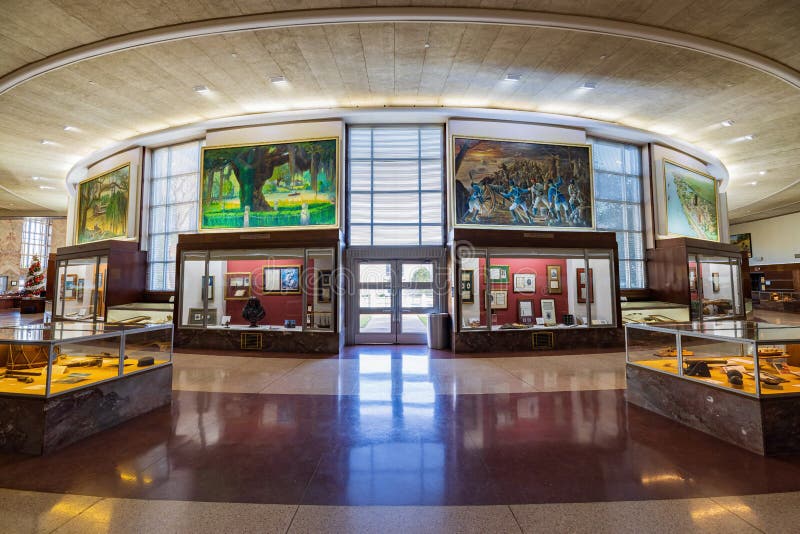 Interior View of the Louisiana State Exhibit Museum Editorial Photo ...