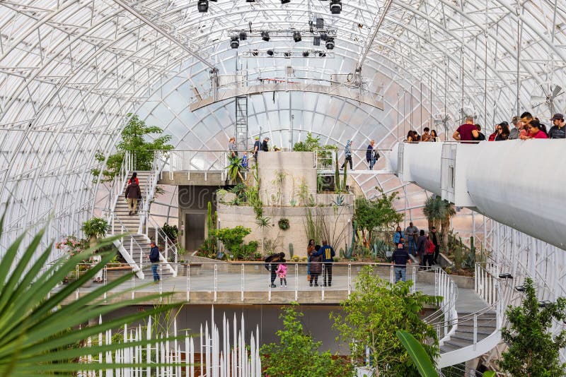 Interior View of the Main Building of Myriad Botanical Gardens ...