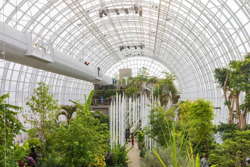 Interior View of the Main Building of Myriad Botanical Gardens ...