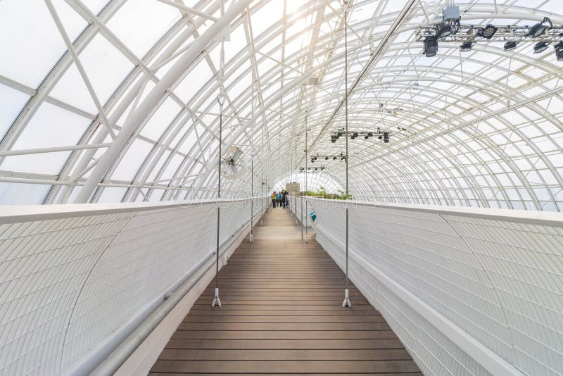 Interior View of the Main Building of Myriad Botanical Gardens ...