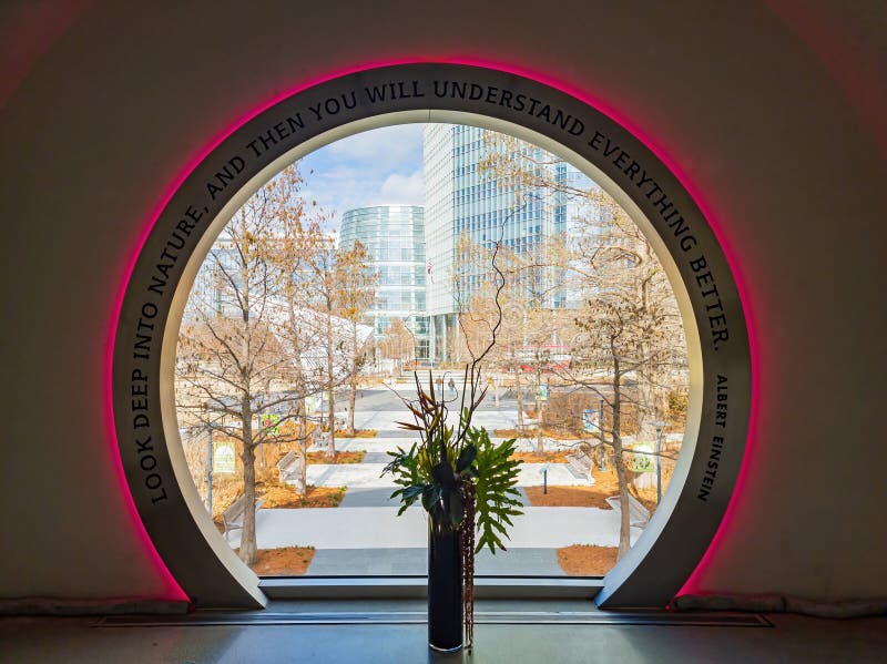 Interior View of the Main Building of Myriad Botanical Gardens ...