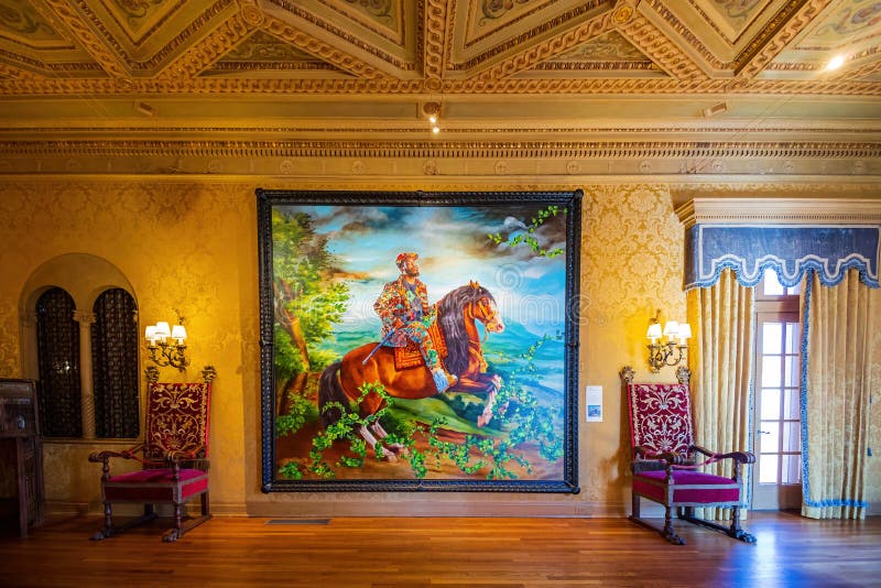 Interior View of the Main Building of Philbrook Museum of Art Editorial ...