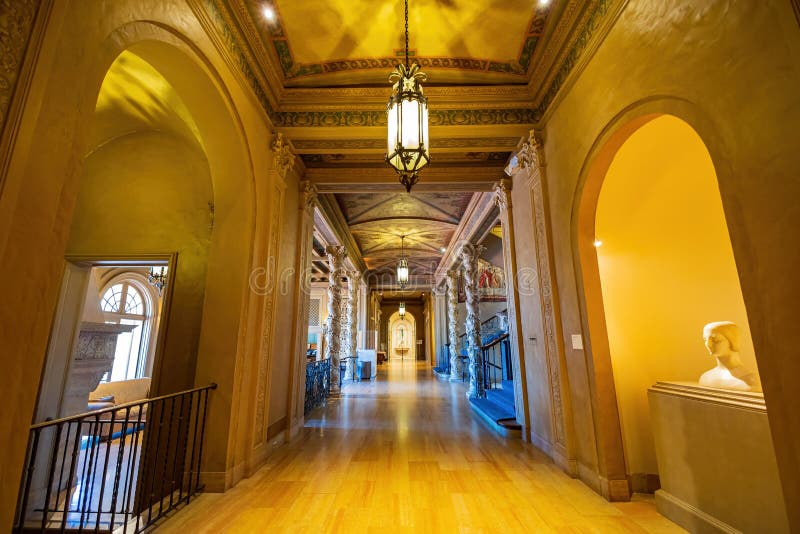 Interior View of the Main Building of Philbrook Museum of Art Editorial ...