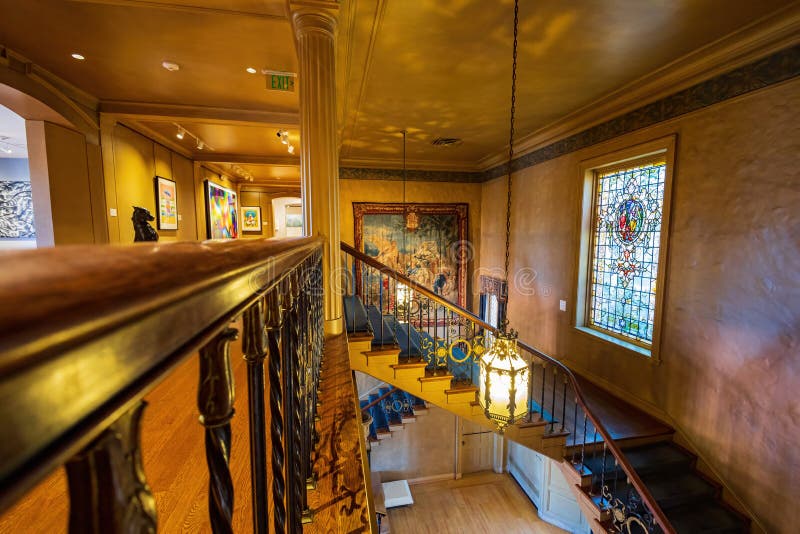 Interior View of the Main Building of Philbrook Museum of Art Editorial ...