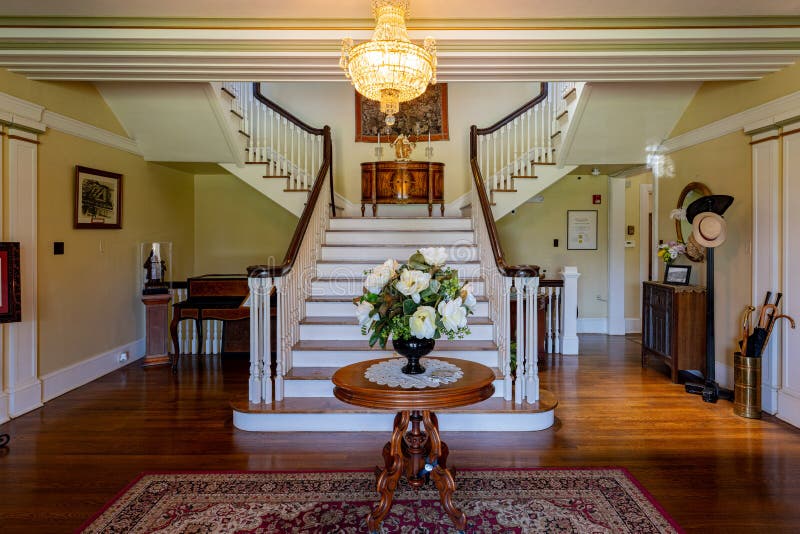 Interior View of the Marland S Grand Home Editorial Photo - Image of ...