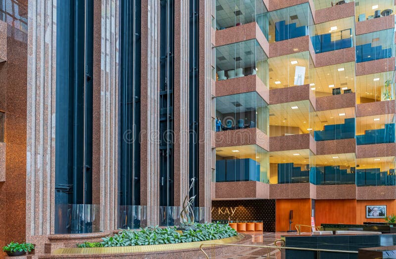 Interior View of the Mary Kay Global Headquarters Editorial Photo ...