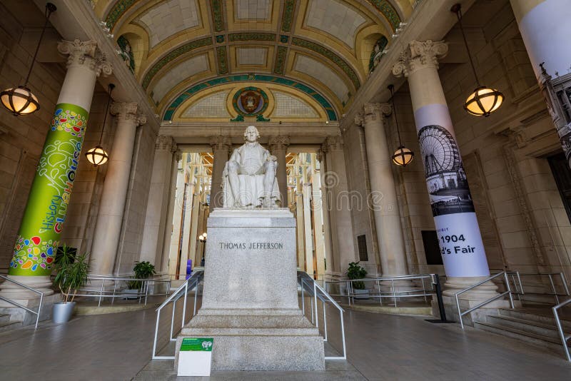 Interior View of the Missouri History Museum Editorial Photography ...