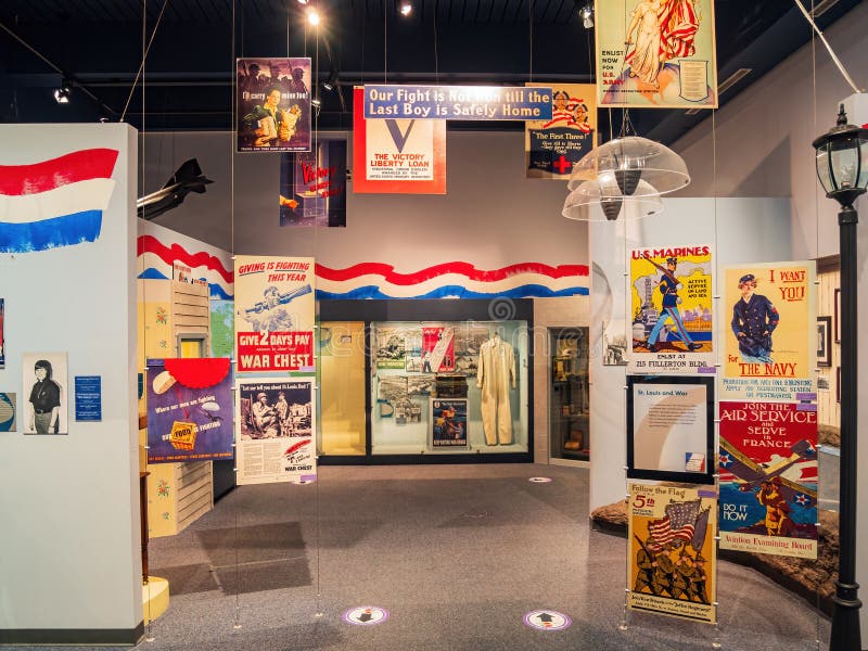 Interior View of the Missouri History Museum Editorial Photo - Image of ...