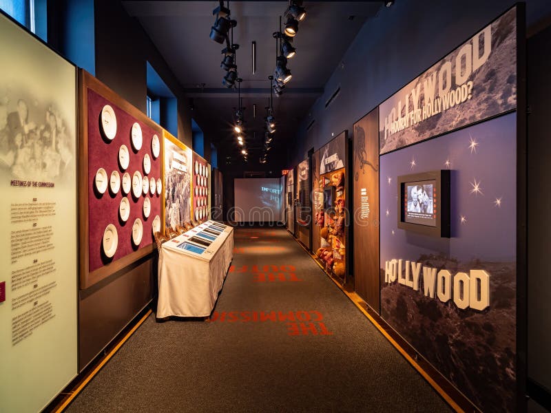 Interior View of the Mob Museum Editorial Stock Photo - Image of urban ...