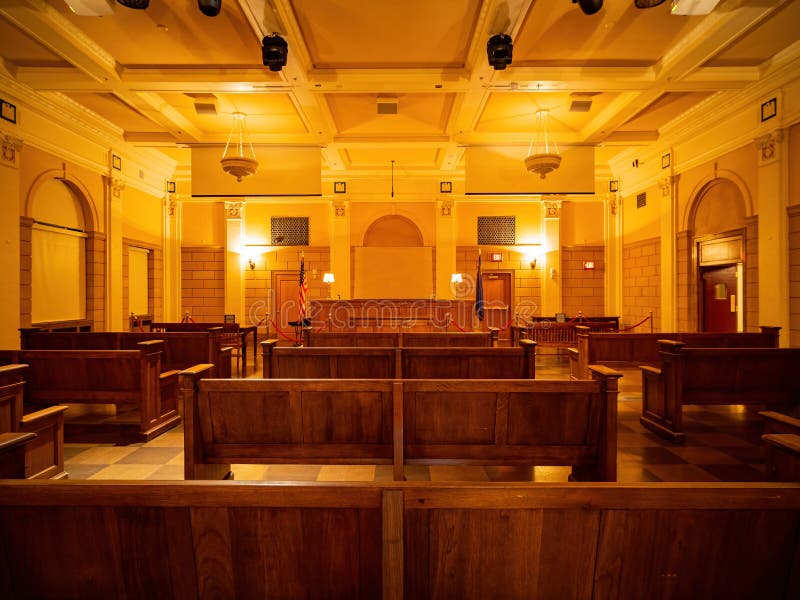 Interior View of the Mob Museum Editorial Stock Photo - Image of 2021 ...