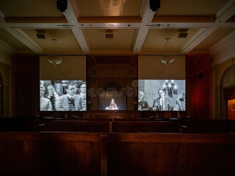 Interior View of the Mob Museum Editorial Image - Image of historical ...