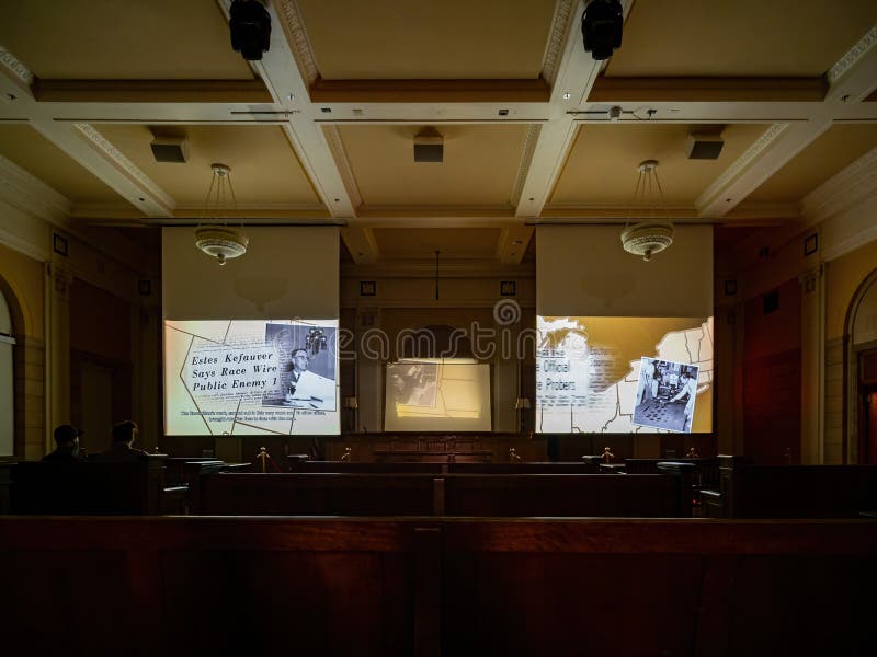 Interior View of the Mob Museum Editorial Stock Image - Image of museum ...