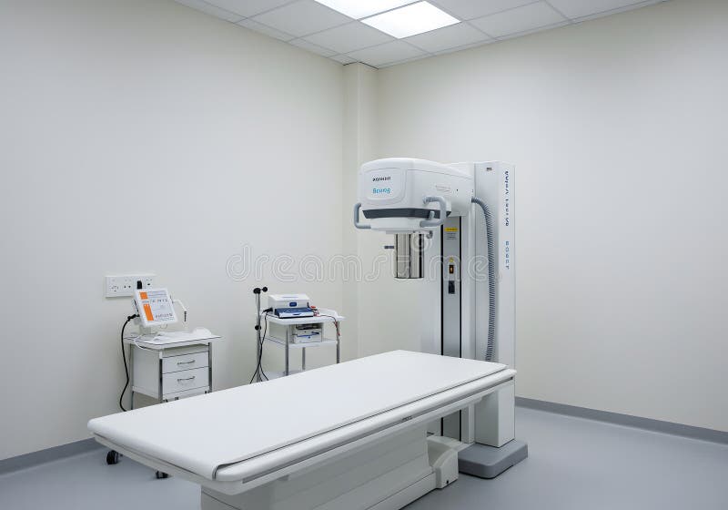 Modern Medical Imaging Room Stock Illustration - Illustration of modern ...