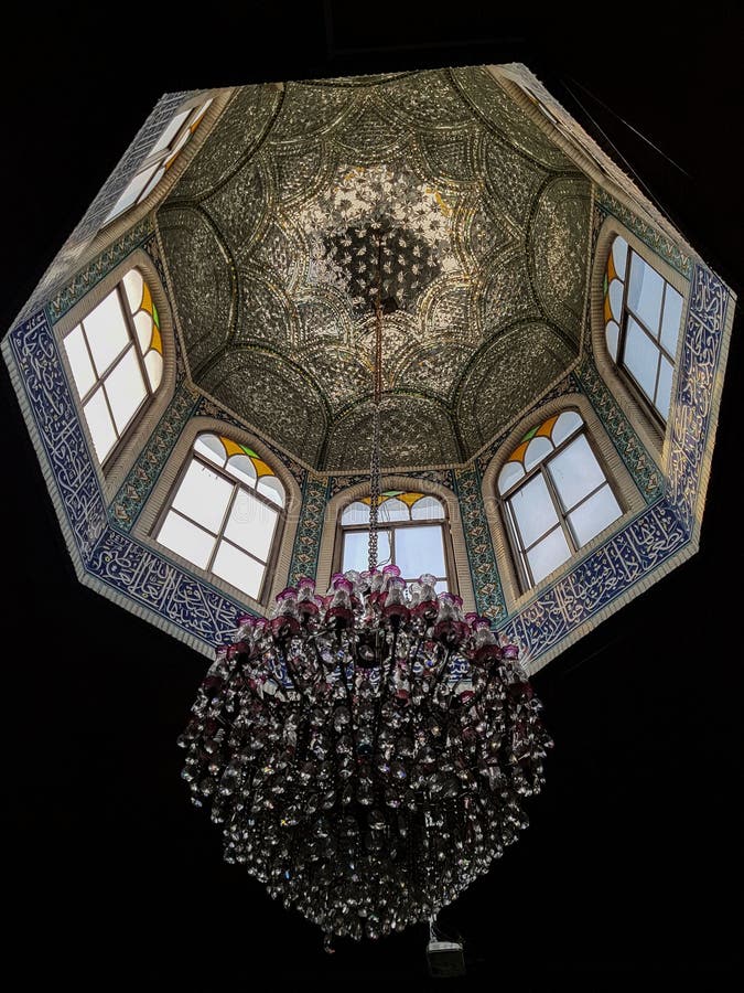 The Interior View of a Mosque in the South of Tehran Editorial Stock ...