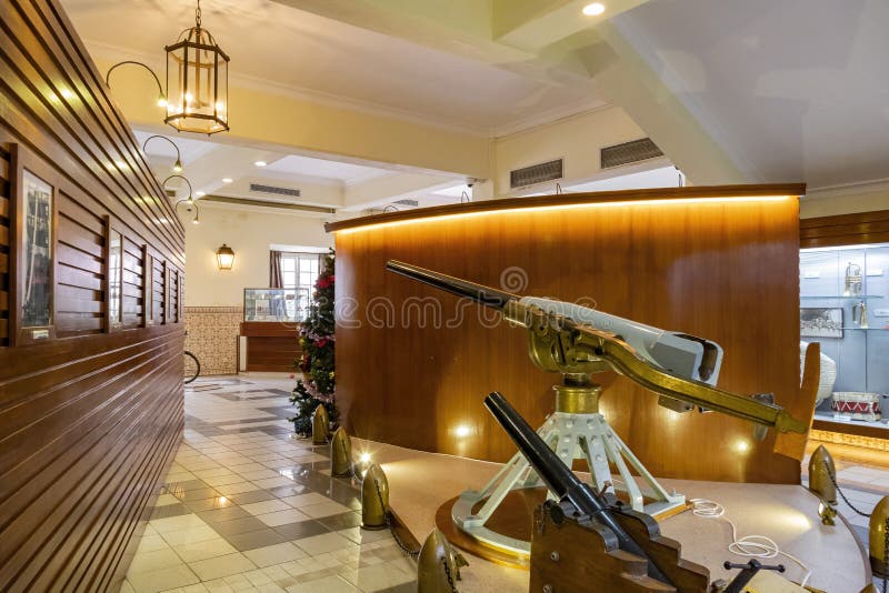Interior View of the Museum of the Macau Security Forces Editorial ...