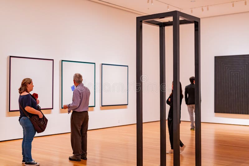 Interior View of the Museum of Modern Art Editorial Image - Image of ...