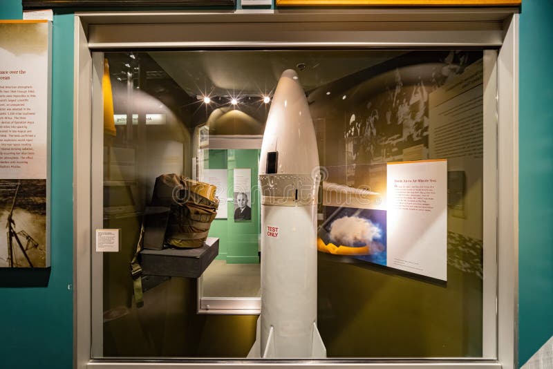 Interior View of the National Atomic Testing Museum Editorial Stock ...
