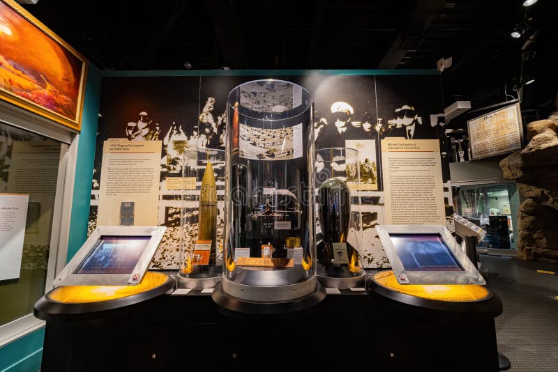 Interior View of the National Atomic Testing Museum Editorial Photo ...