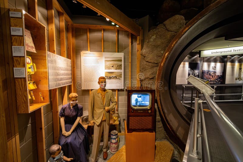 Interior View of the National Atomic Testing Museum Editorial Stock ...