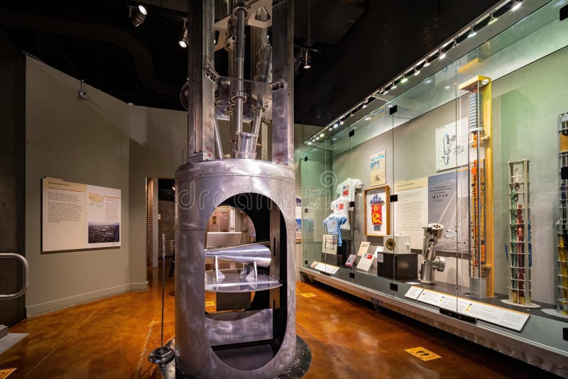 Interior View of the National Atomic Testing Museum Editorial ...