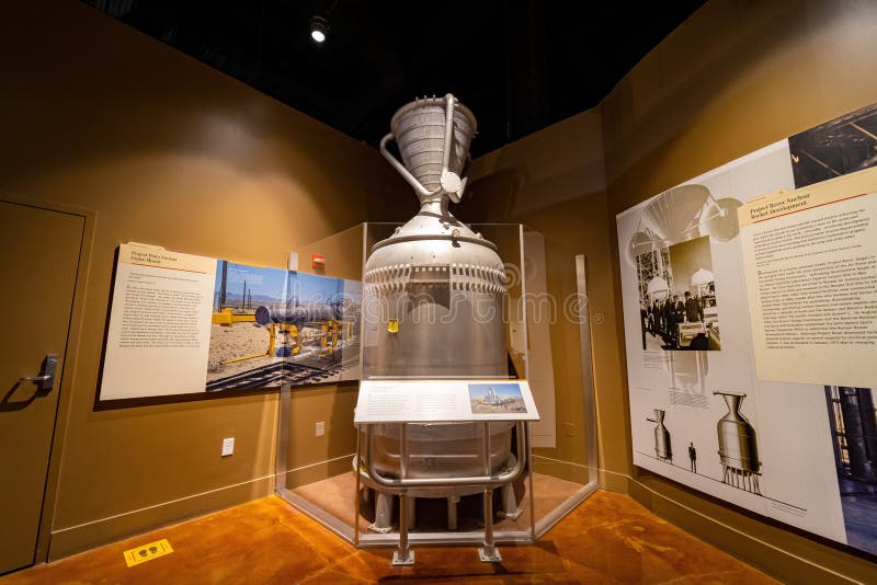 Interior View of the National Atomic Testing Museum Editorial Stock ...