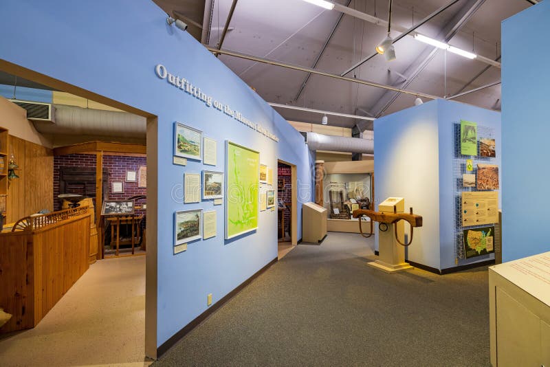 Interior View of the National Frontier Trails Museum Editorial Image ...