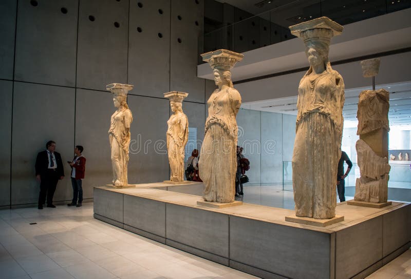 The Museum of Acropolis editorial stock image. Image of greece - 113330519