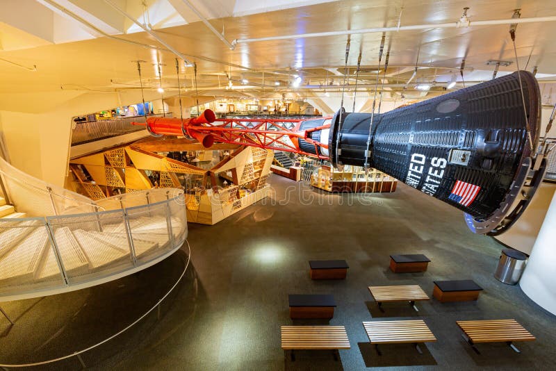 Interior View of the New York Hall of Science Editorial Stock Photo ...