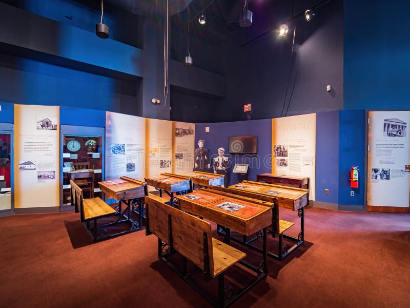 Interior View of the Oklahoma History Center Editorial Image - Image of ...