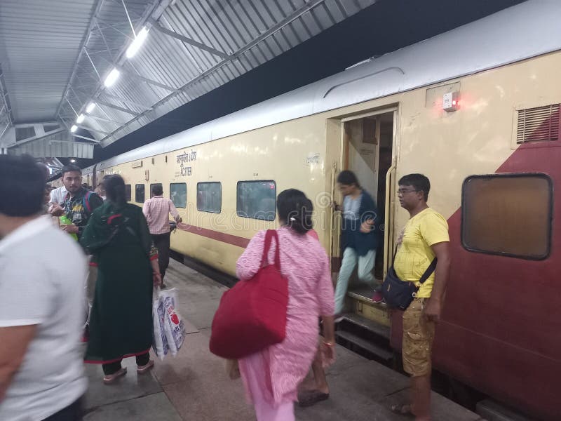 An Interior View of Old Delhi Railway Station Editorial Stock Image ...