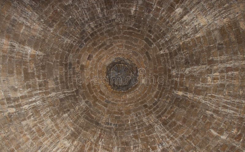 Interior View of the Old Dome. Ancient Oriental Architecture Stock ...