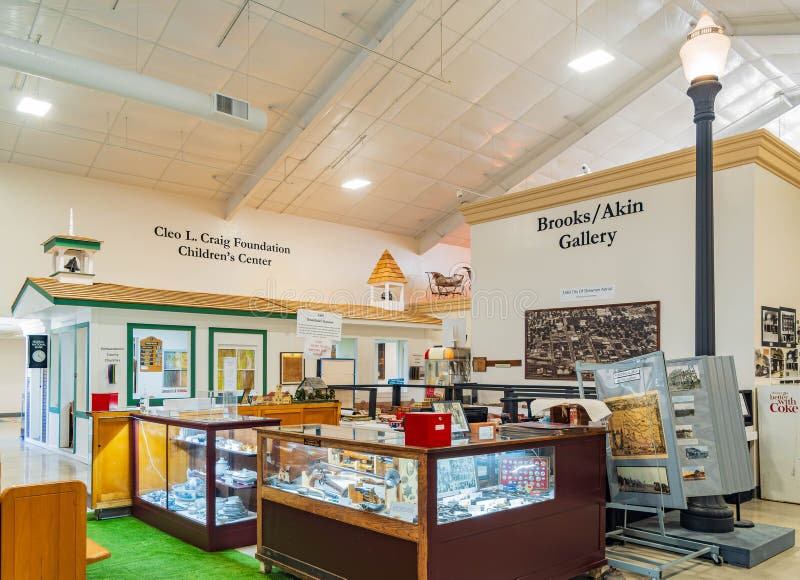 Interior View of the Paul and Ann Milburn Center Editorial Photo ...